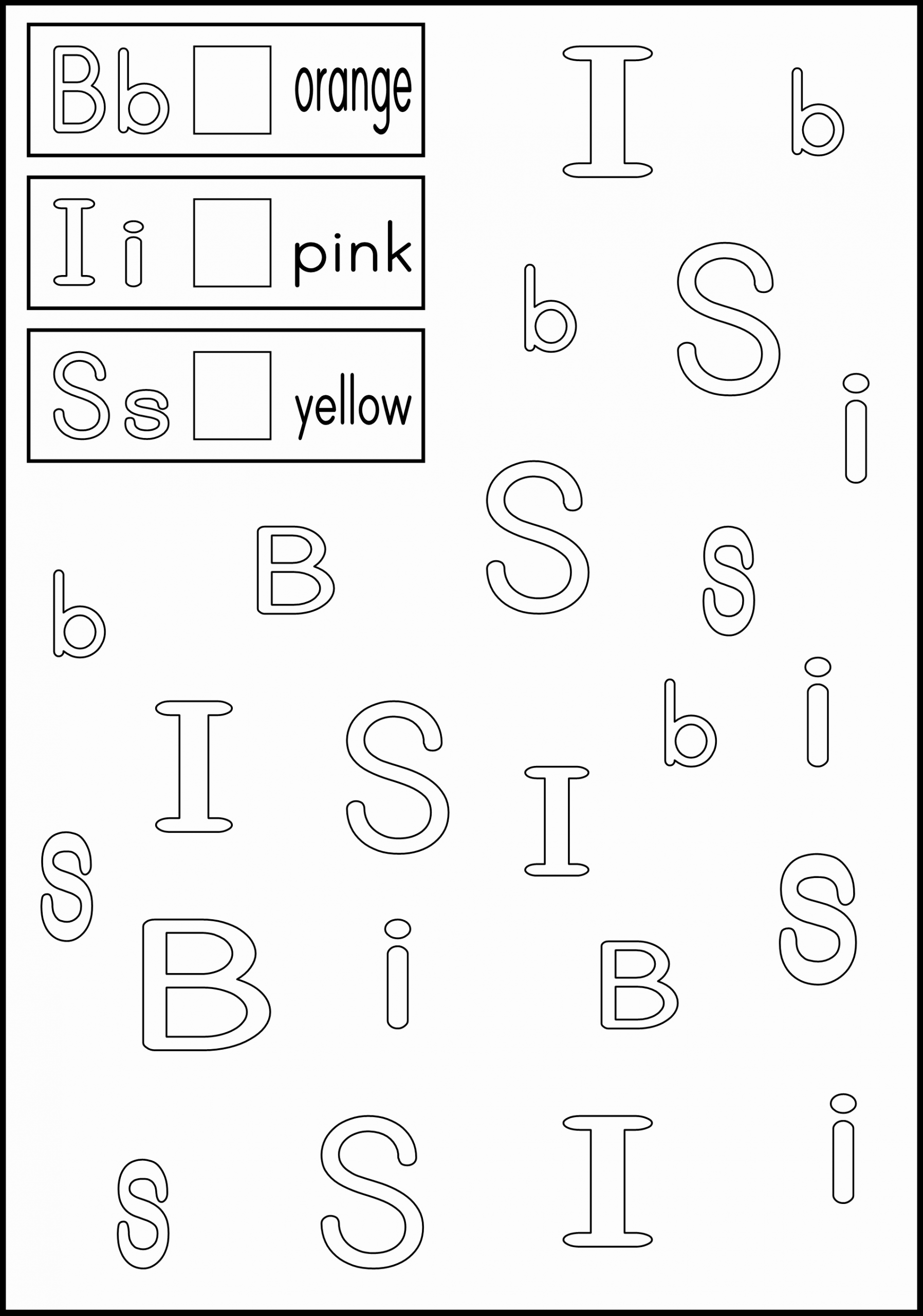 Letter Recognition Worksheets For Kindergarten Luxury Kidstv123