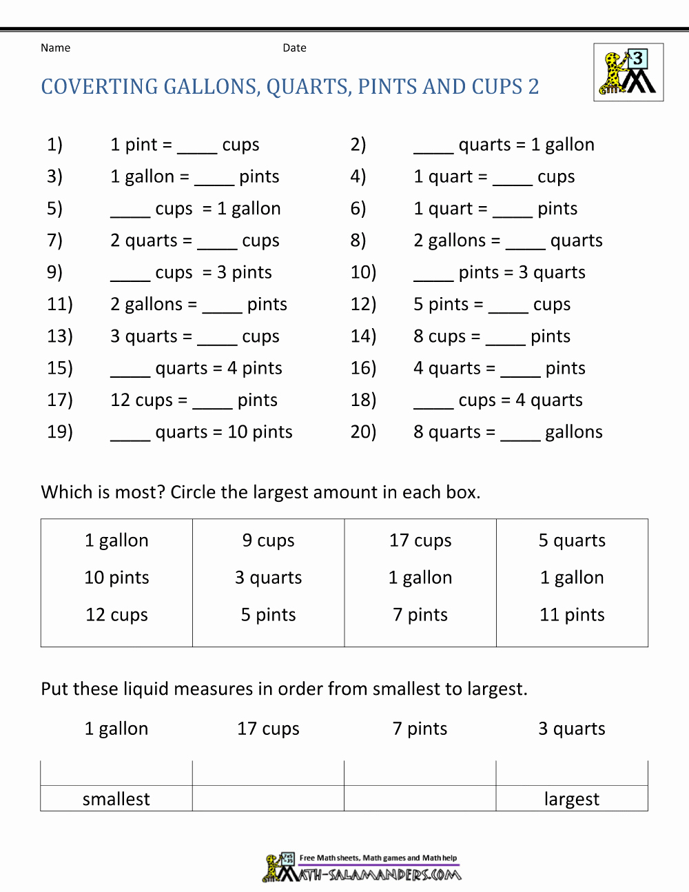 Measurement Worksheets For 3rd Grade Awesome Free Math Sheets Measurement Worksheets For 3rd Grade Awesome Free Math Sheets