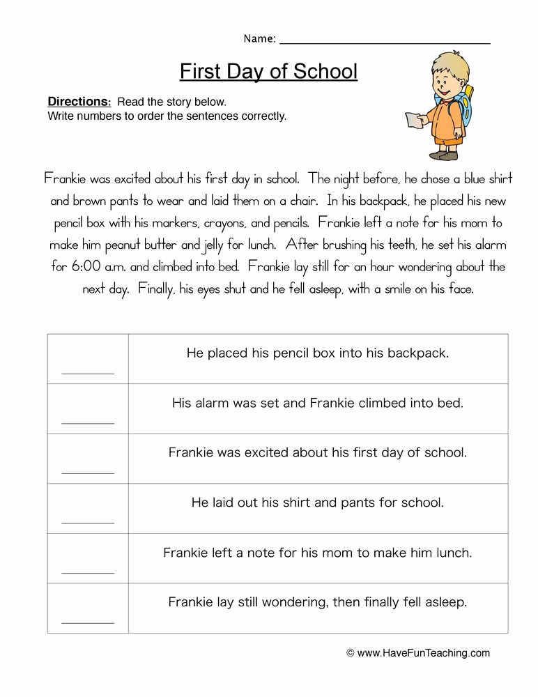 Diy 30 Effectively Sequencing Story Worksheets Simple Template Design